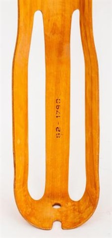 CHARLES RAY EAMES MOLDED PLYWOOD LEG SPLINT by Charles and Ray Eames on ...