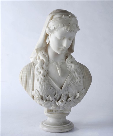 Female bust by Vittorio Pochini on artnet