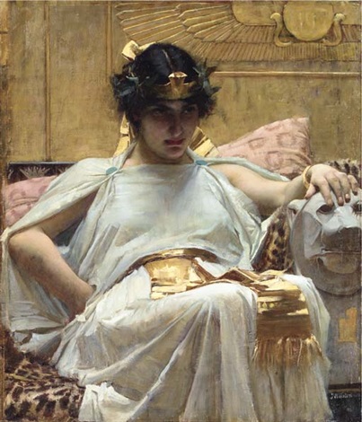 Cleopatra by John William Waterhouse on artnet