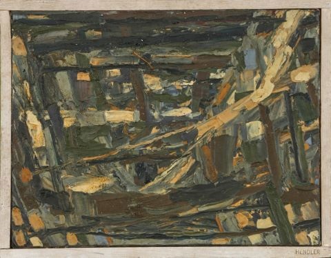 Sans titre, circa 1960 by Raymond Hendler on artnet