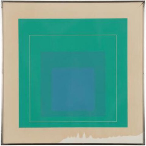 White Line Squares Series I Four Prints by Josef Albers on artnet
