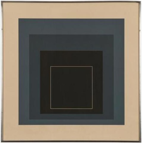 White Line Squares Series I Four Prints by Josef Albers on artnet
