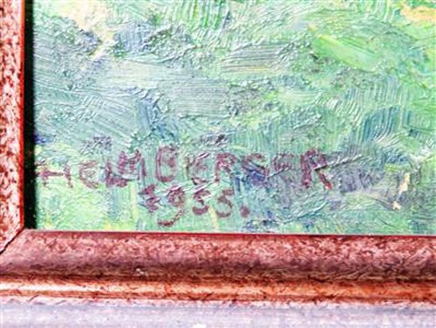 St. Gilgen am Wolfgangsee by Adolf Helmberger on artnet