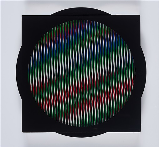 Chromointerférence Manipulable by Carlos Cruz-Diez on artnet