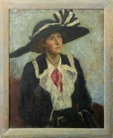 Portrait of Ruth Alison Ruth Simpson by Charles Walter Simpson on artnet