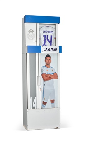 First Team Locker 14 The Real Madrid Santiago Bernabéu Stadium 200102 ...
