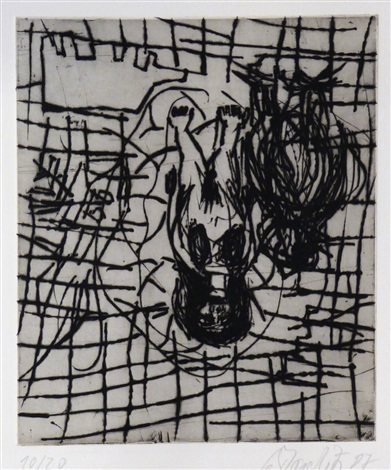 Adler im Keller by Georg Baselitz on artnet