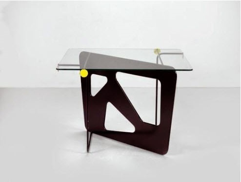 A rare Santiago table by Mathieu Matégot on artnet