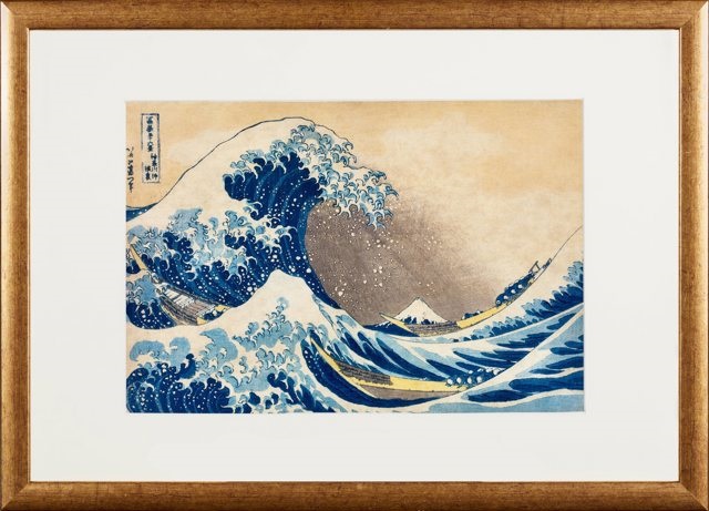 Under the Wave off Kanagawa Kanagawa-oki nami-ura, also known as The ...