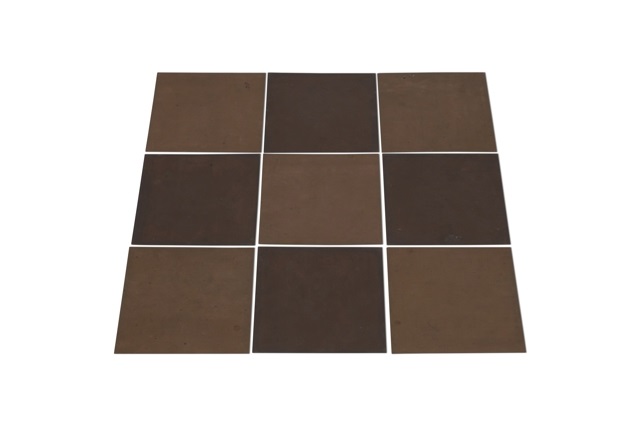 9 Copper Plain Weathered Square by Carl Andre on artnet