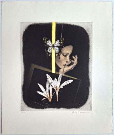 Ensemble de quatre gravures en couleurs sur papier by Ryo Arai on artnet