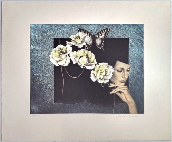 Ensemble de quatre gravures en couleurs sur papier by Ryo Arai on artnet