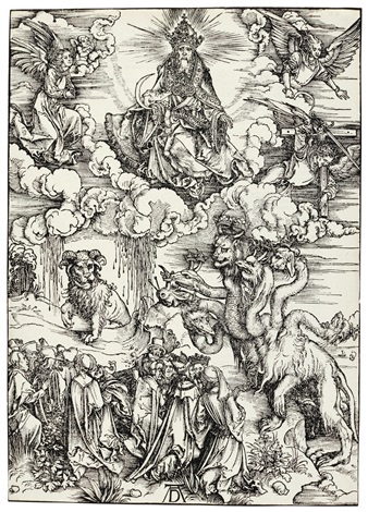 THE BEAST WITH TWO HORNS LIKE A LAMB from The Apocalypse by Albrecht ...