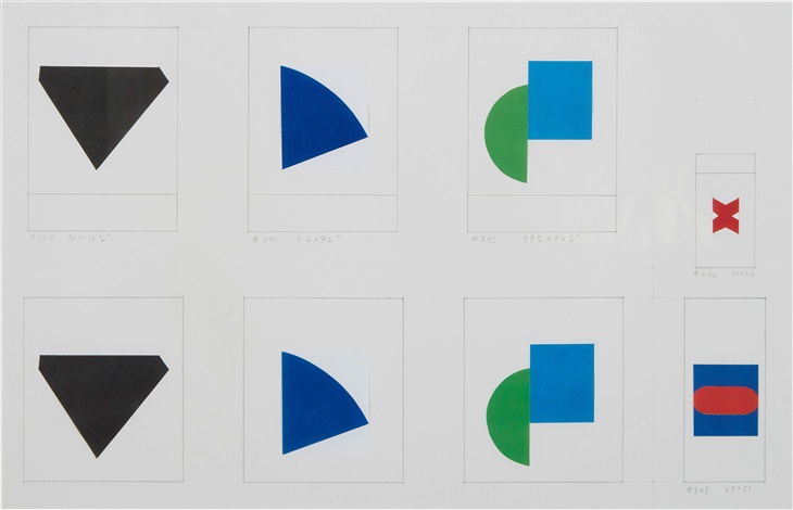 Untitled Studies by Ellsworth Kelly on artnet