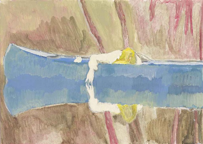 Canoe Lake by Peter Doig on artnet