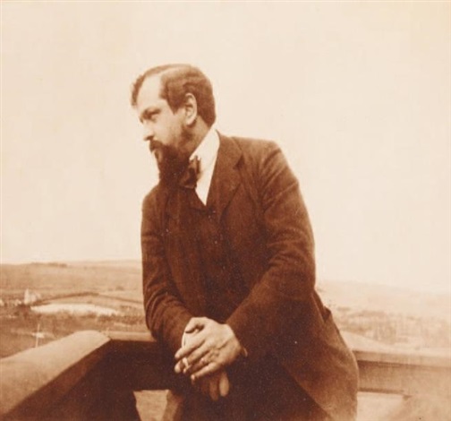 Portrait de Claude Debussy, Pourville, Normandie by Emma Bardac-Debussy ...