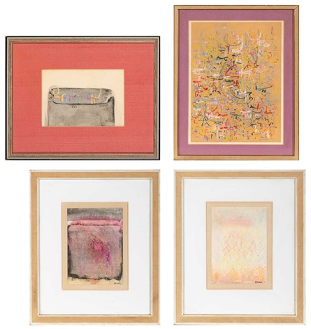 Group of Four Works, circa 1959-65 by Sam Kaner on artnet