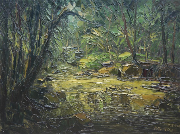 Ulu Langat, Sungai Congkak by Peter Liew on artnet