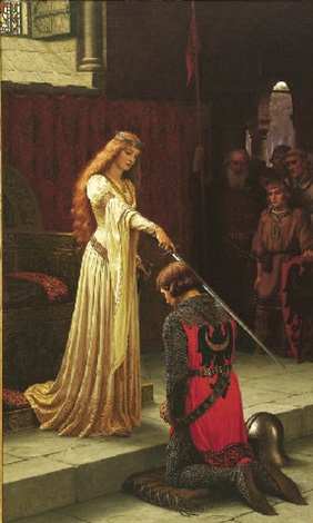 The accolade by Edmund Blair Leighton on artnet