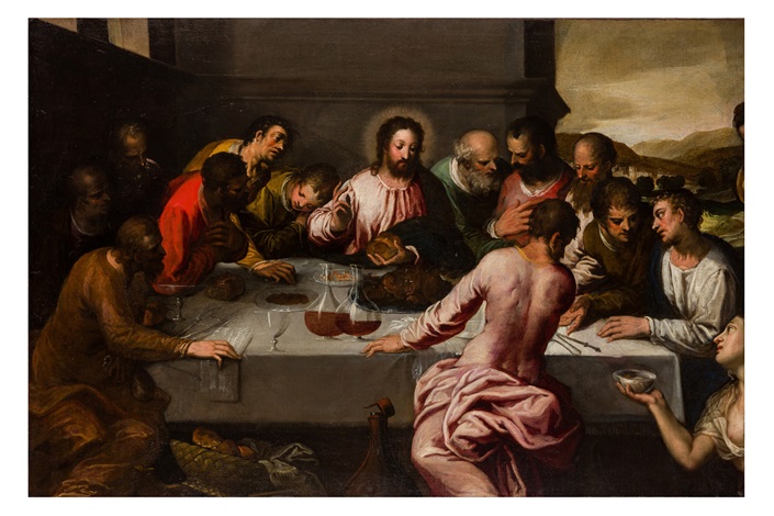 The Last Supper by Giuseppe (Salviati) Porta on artnet