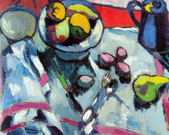 Nature morte fauve by Maurice de Vlaminck on artnet