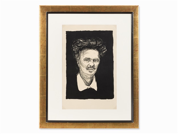 August Strindberg by Edvard Munch on artnet