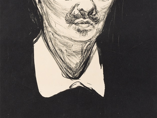 August Strindberg by Edvard Munch on artnet