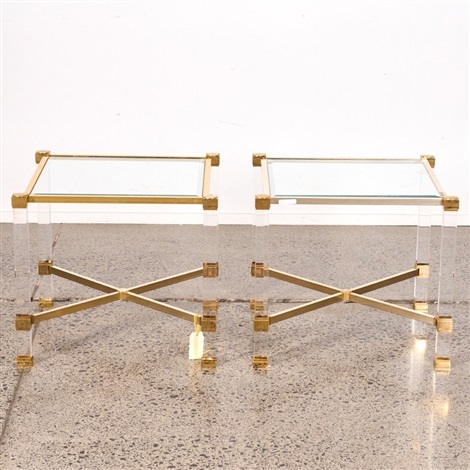 A Pair Of Pierre Vandel Tables by Pierre Vandel on artnet