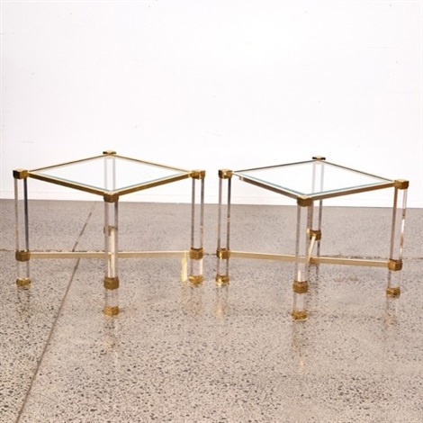 A Pair Of Pierre Vandel Tables by Pierre Vandel on artnet