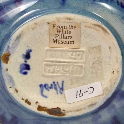 A Vase and Teapot, Weller Pottery, USA, 1904 by Frederick Hurten Rhead ...