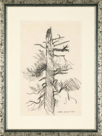 Untitled Tree by Charles Burchfield on artnet