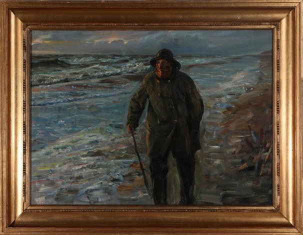 Strandvagten The Beach Guardian by Niels Pedersen Mols on artnet