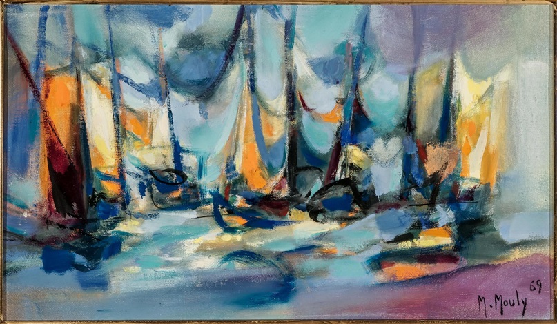 Les Voiliers by Marcel Mouly on artnet