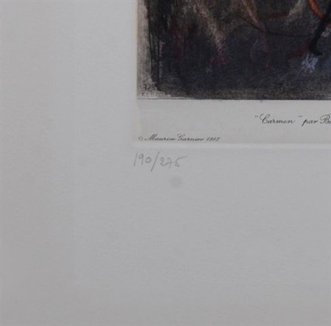 Carmen by Bernard Buffet on artnet