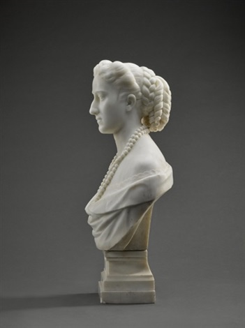 Bust of Marie of Hohenzollern-Sigmaringen 1845-1912 by Louis Samain on ...