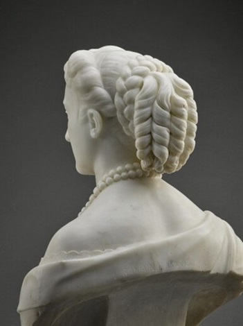 Bust of Marie of Hohenzollern-Sigmaringen 1845-1912 by Louis Samain on ...