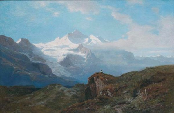 En montagnes by Auguste Louis Veillon on artnet