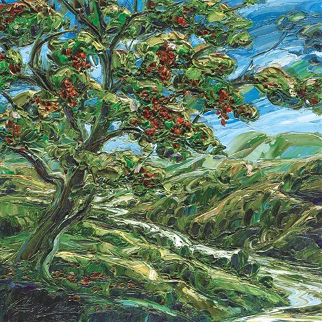 A Tree Planted By The River by Yap Kim Boon on artnet