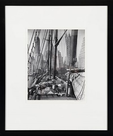 Theoline, Pier II, East River, Manhattan by Berenice Abbott on artnet