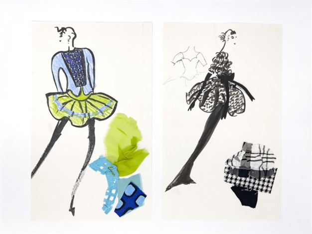 40 Kelley Shields Illustrations for Geoffrey Beene by Kelly Shields on ...