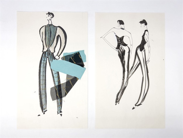 40 Kelley Shields Illustrations for Geoffrey Beene by Kelly Shields on ...