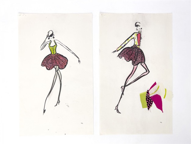 40 Kelley Shields Illustrations for Geoffrey Beene by Kelly Shields on ...