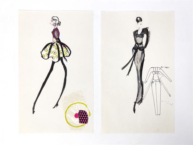 40 Kelley Shields Illustrations for Geoffrey Beene by Kelly Shields on ...