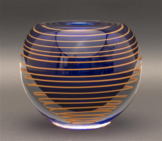 STANISLAV LIBENSKY STUDIO GLASS VASE by Stanislav Libensky on artnet