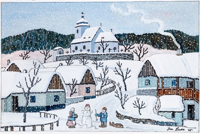 Zima by Josef Lada on artnet