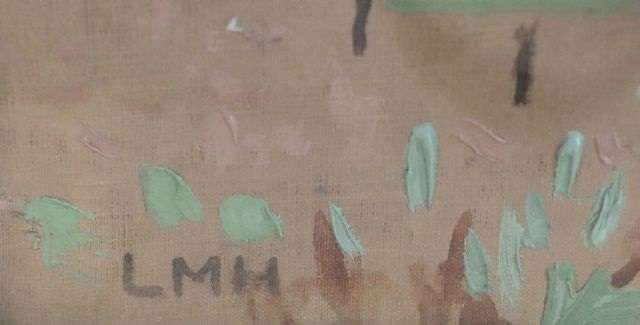 RURAL COTTAGES OVERLOOKING THE SEA by Letitia Marion Hamilton on artnet