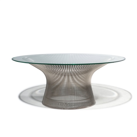 Coffee table by Warren Platner on artnet