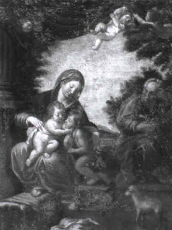 The Holy Family with the Infant St. John the Baptist by Francesco ...