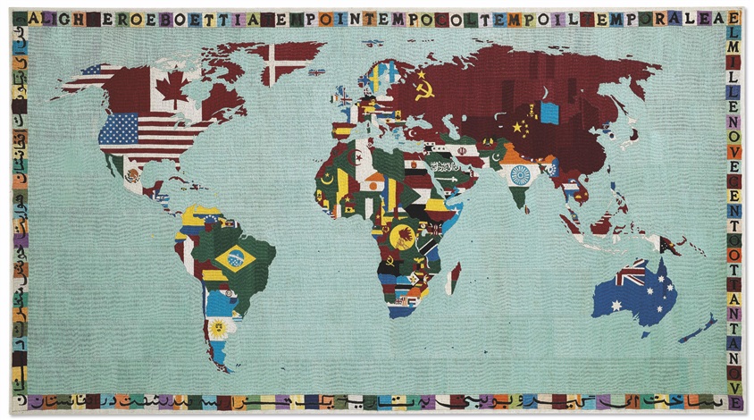 Mappa by Alighiero Boetti on artnet