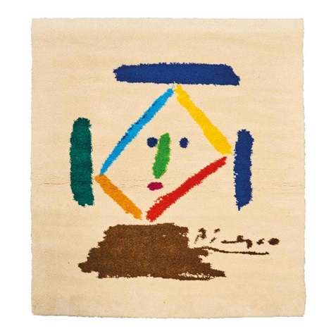 A Limited Edition Picasso Rug by Pablo Picasso on artnet